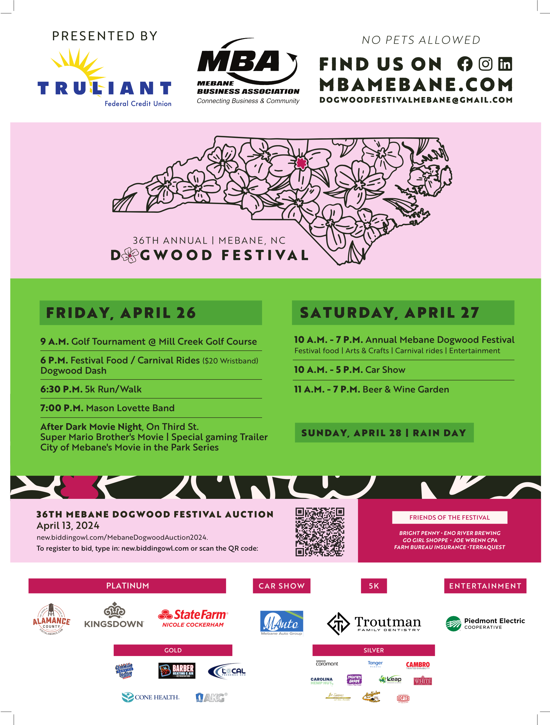 Friday/Saturday/Festival - Mebane Business Association